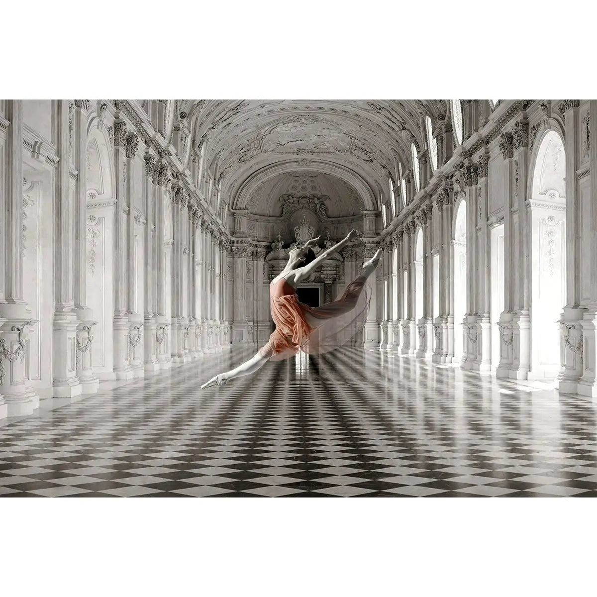 Glass picture Ballet dancer hall – Nordstrand Møbler og Interiør